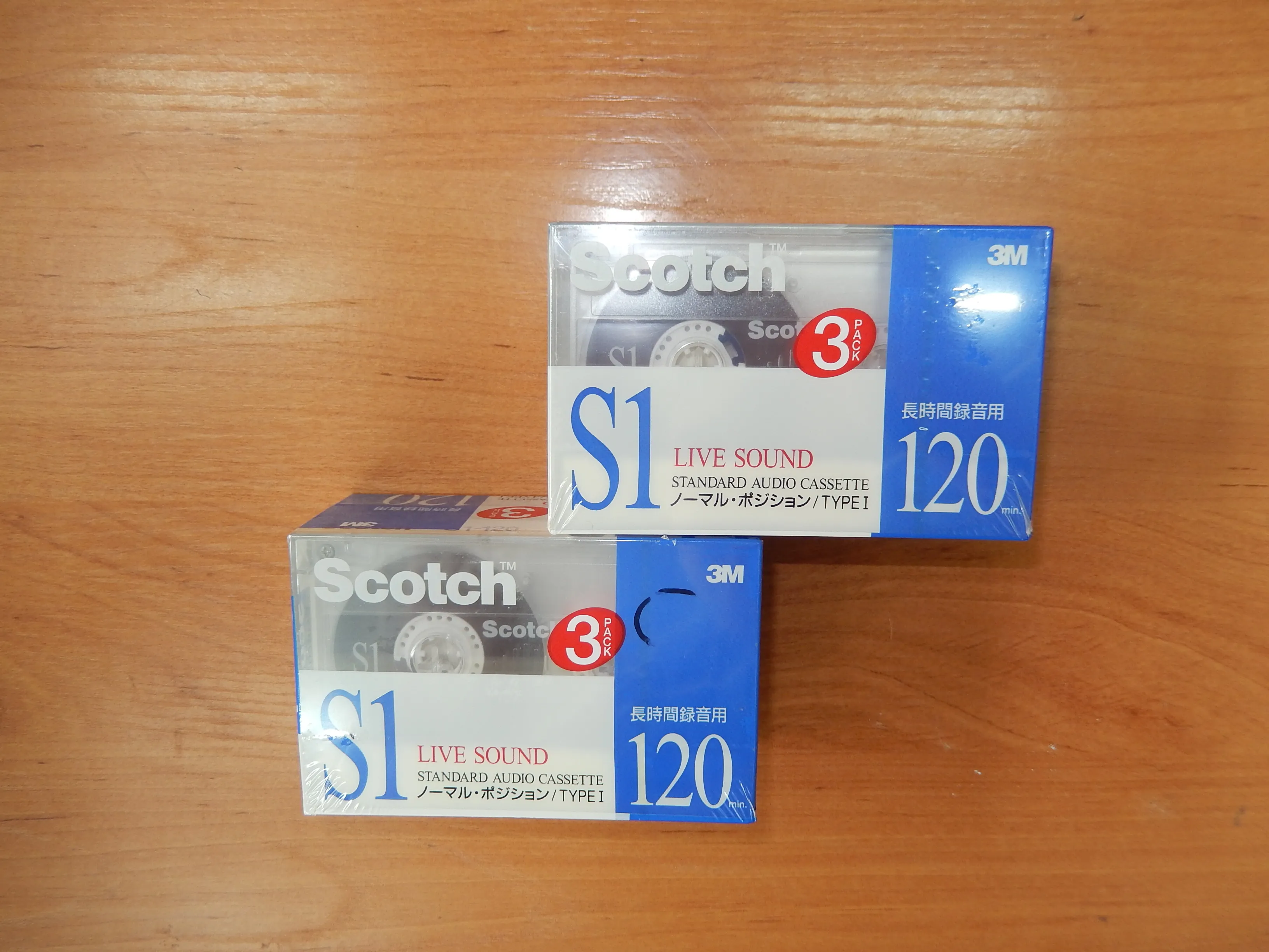 Block of three cassettes Scotch S1 120 minutes cases - AliExpress 44