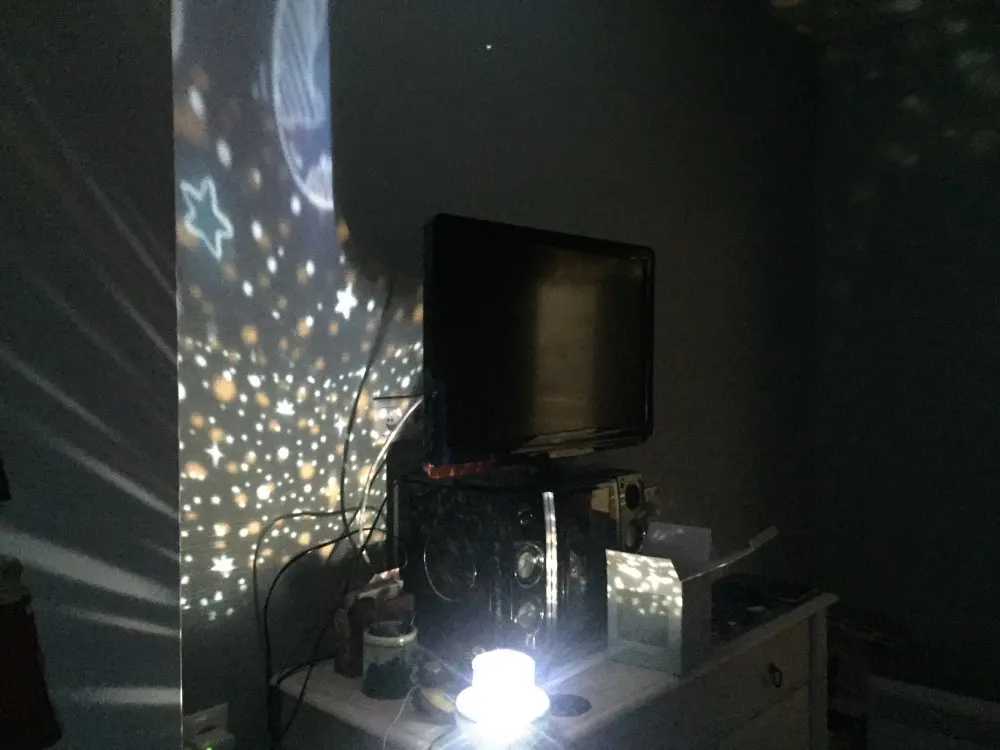 Starry Sky Night Light Projector with Music Box for Birthday Gift - Funiyou