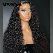 Wow Angel HD Lace Frontal Wigs 250% 13X6 Lace Front Wigs Water Wave HD ...