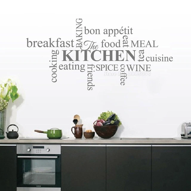 Wall Word Art Kitchen