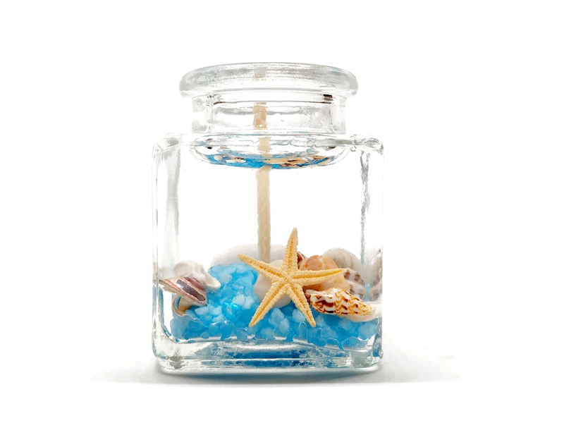 Vela-decorativa-transparente-de-Gel-con-tem-tica-oce-nica-vela-decorada ...