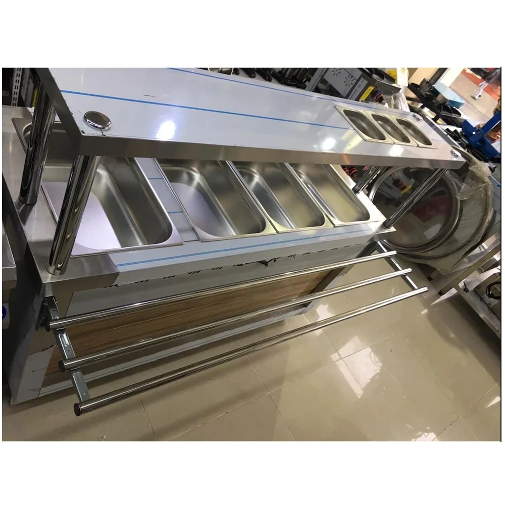 Commercial Restaurant Catering Cafe Hot Food serving unit stove Bain ...