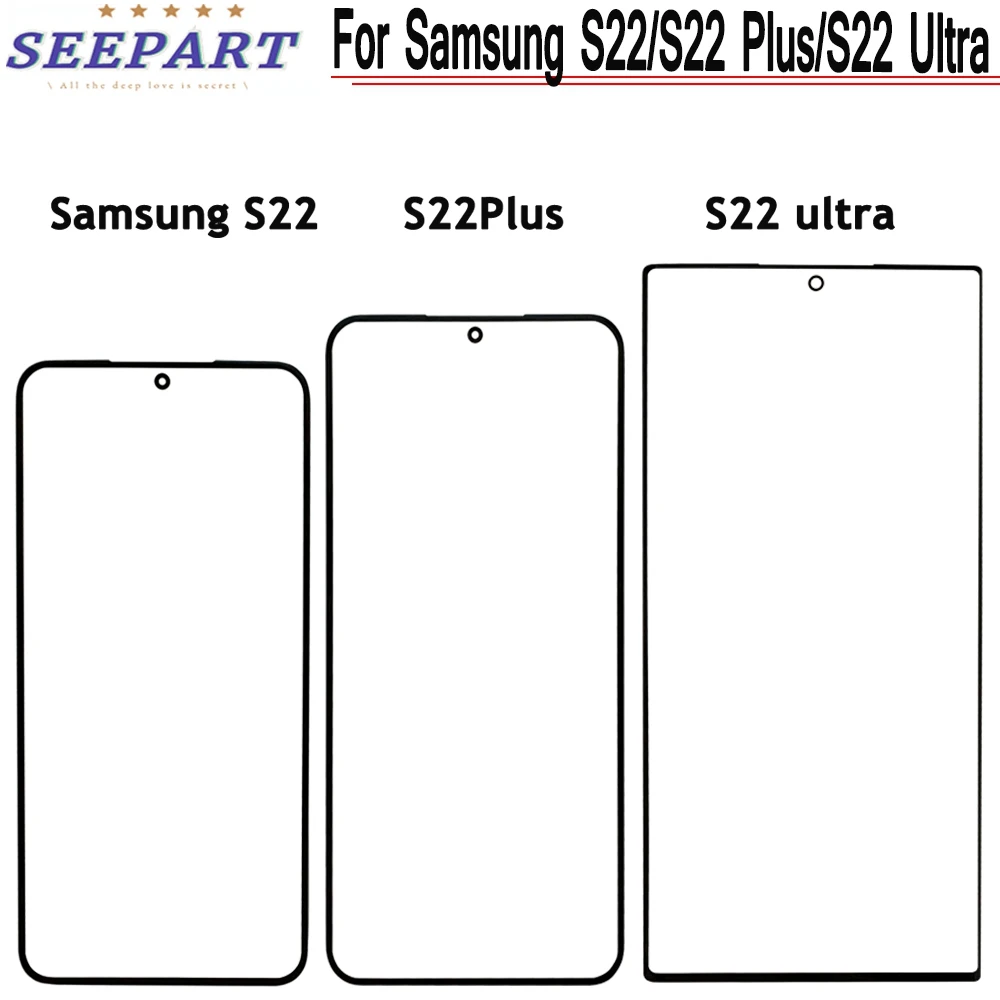 Cubierta de Panel táctil para Samsung Galaxy S22 Plus, reemplazo de ...