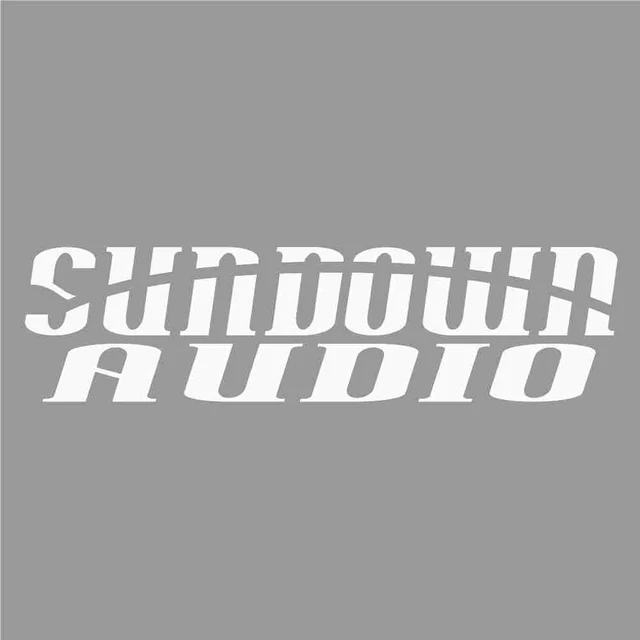 Sundown Audio Decal