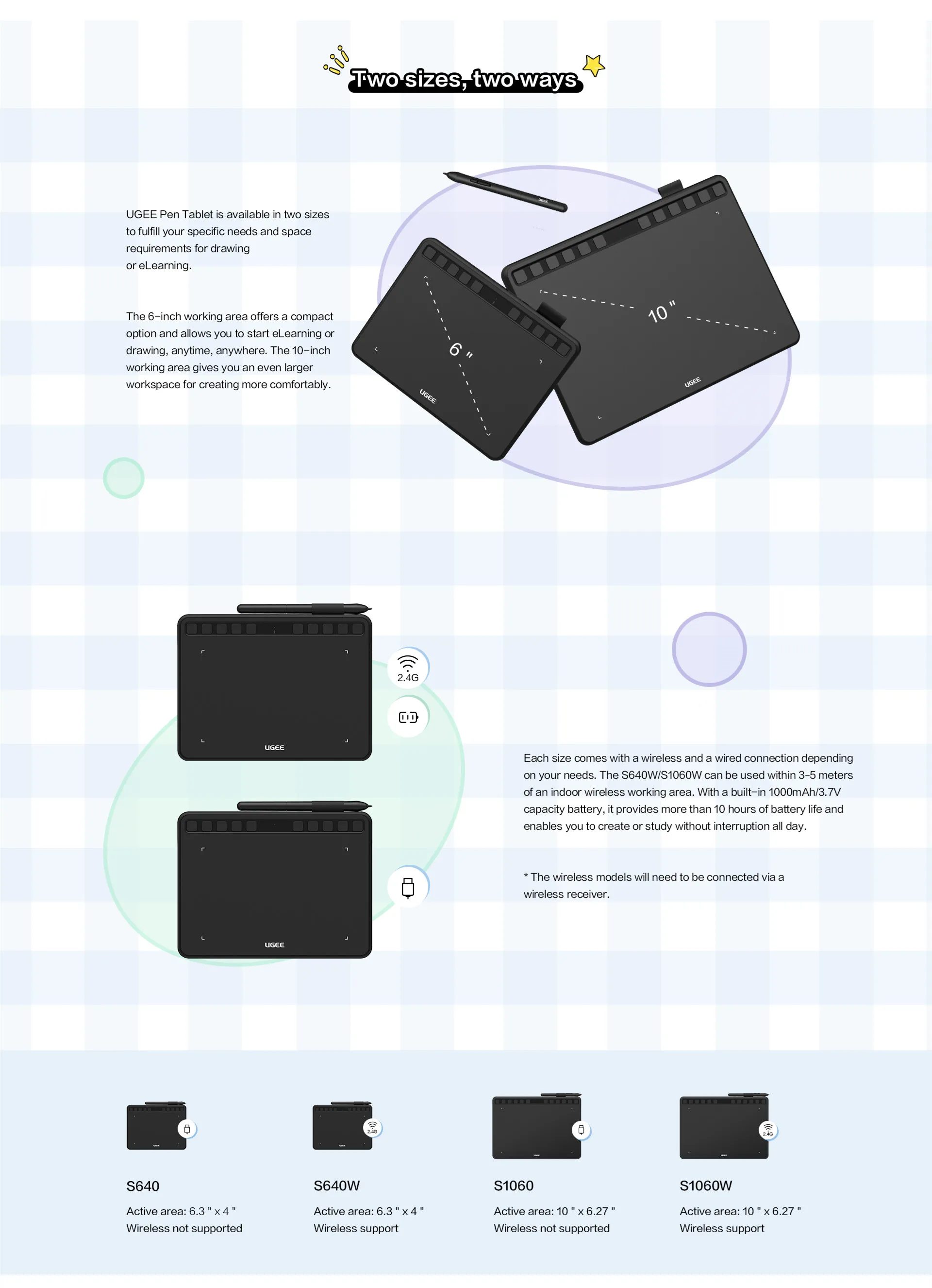 Tablettes Graphiques,stylet pour tablette graphique sans fil,sans ...