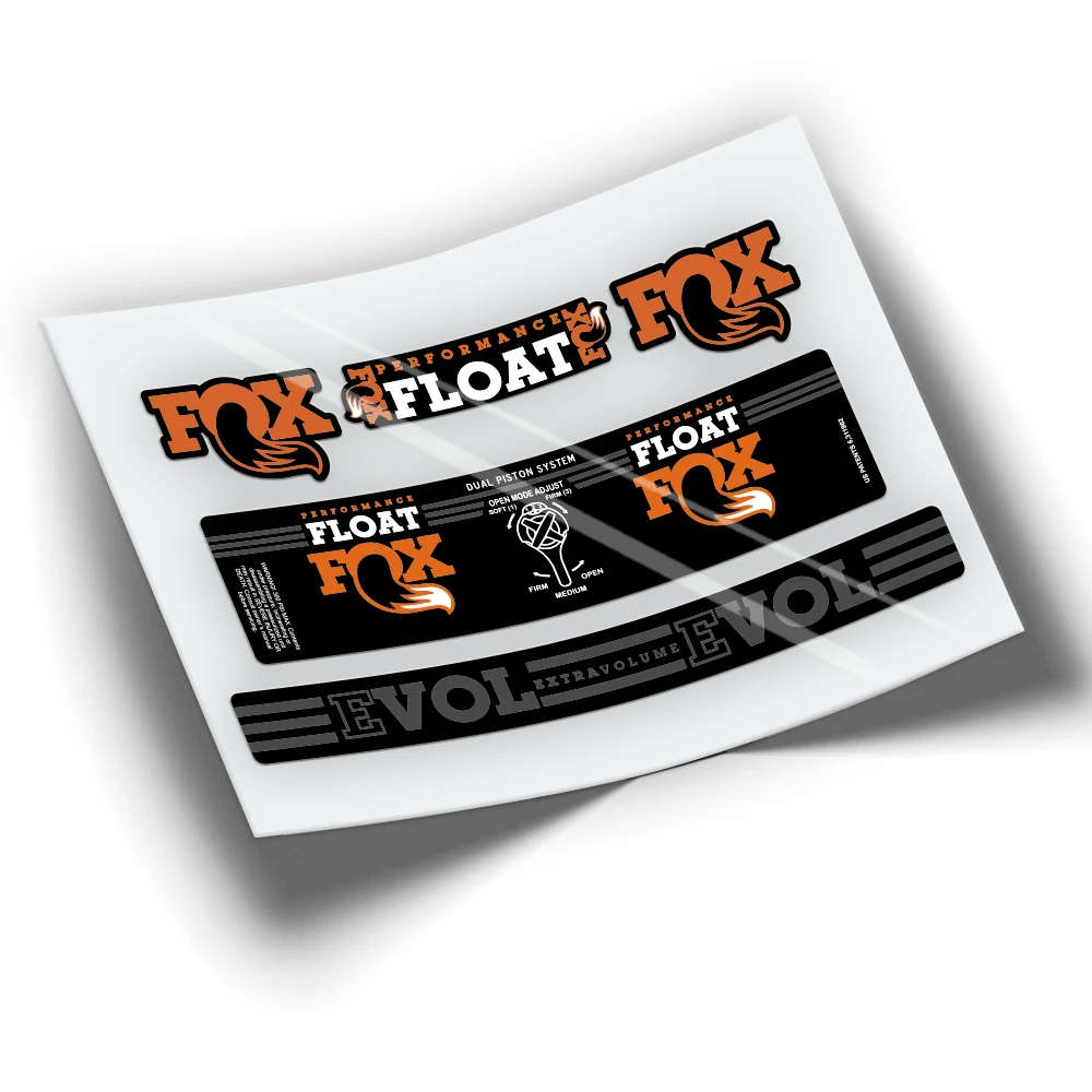 Pegatinas dampener FOX PERFORMANCE FLOAT 2021 WP310 STICKERS ...