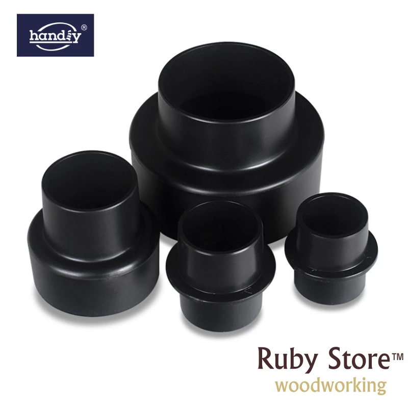 4PCS Set Universal Dust Port Extraction Reducers Vacuum Adapters ...