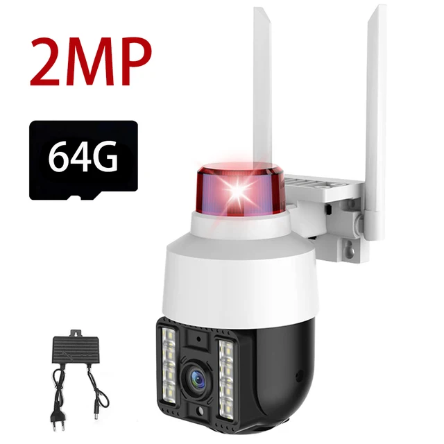 500W PTZ WiFi iP Camera Outdoor AI Human Detect 5X Digital Zoom CCTV ...