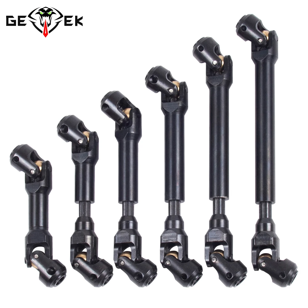 CNC Machined Metal Heavy Duty Drive Shaft for 1/10 RC Crawler Car Axial ...