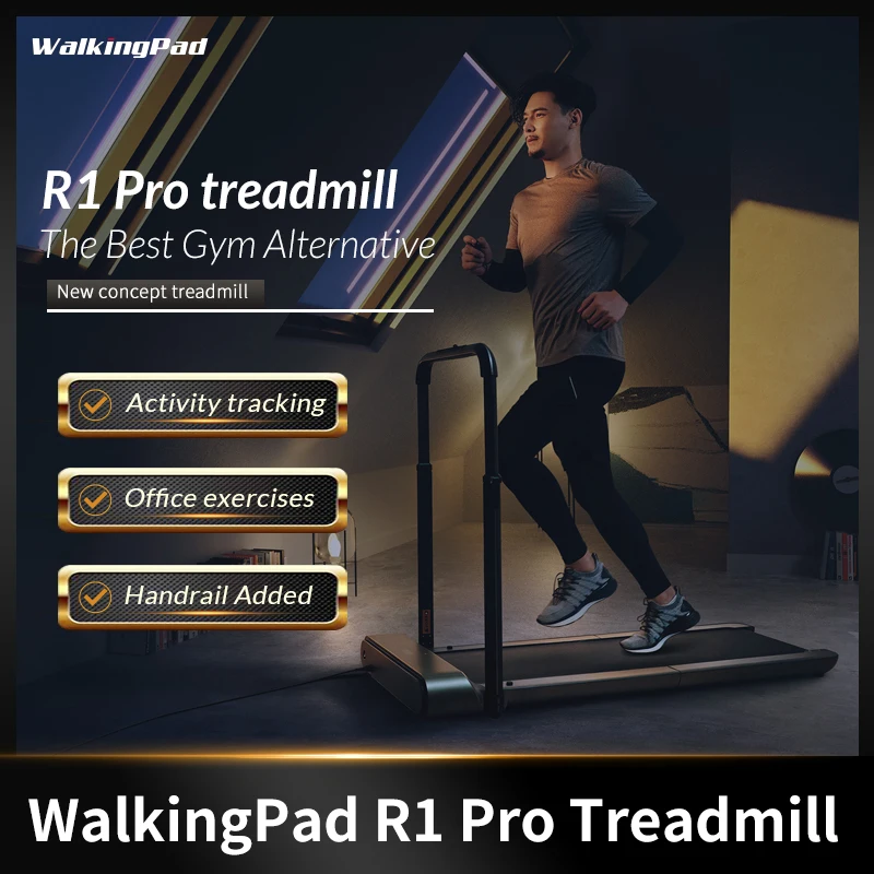Walkingpad Treadmill R1 Pro Folding Upright Storage 10km/h Speed Run ...