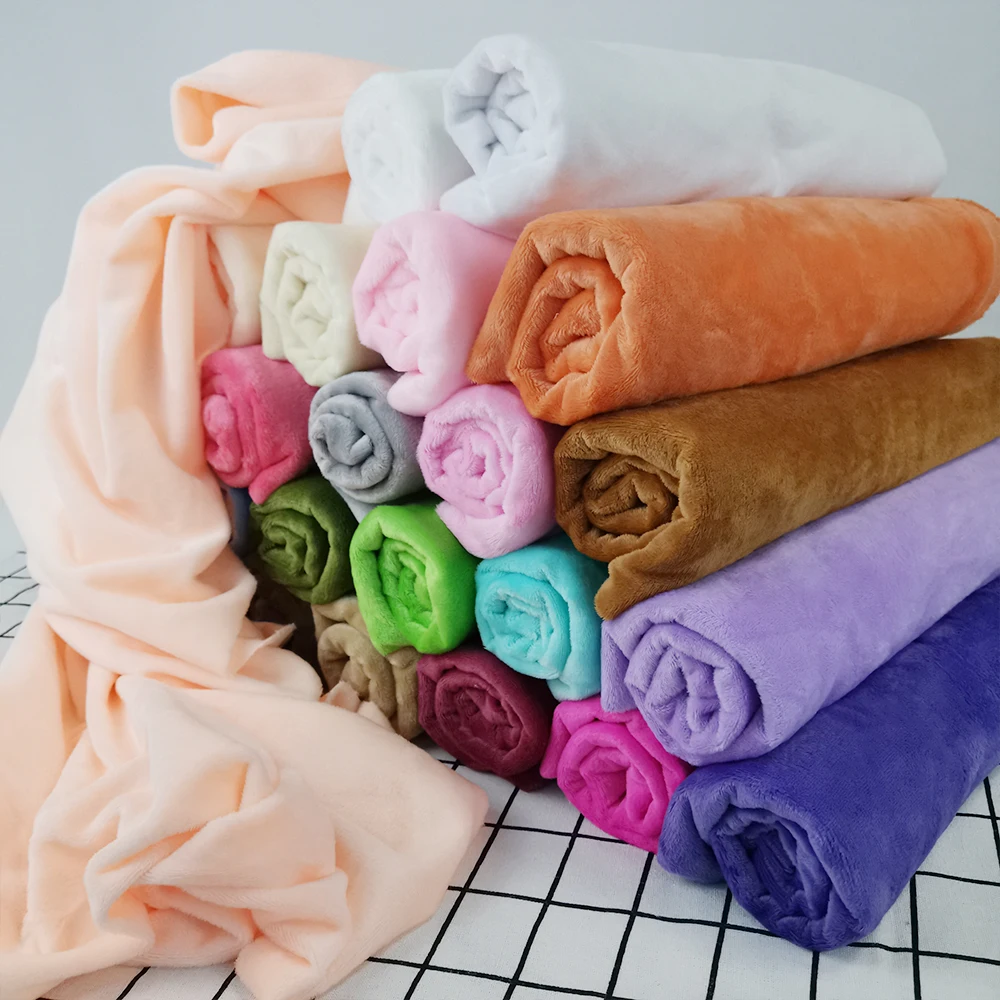 Short Soft Plush Fabric Super For Sewing Dolls Diy Handmade Home ...