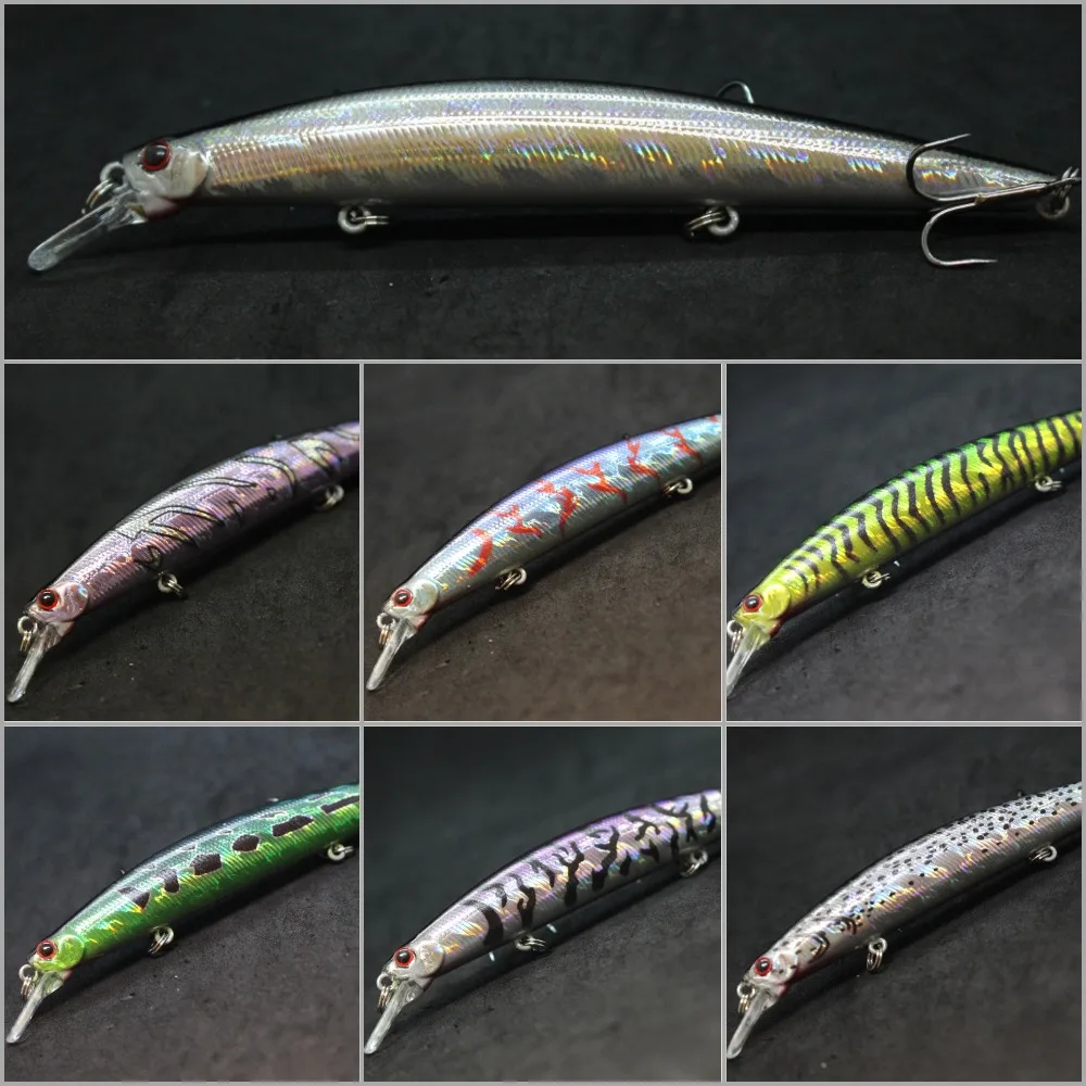 wLure-Minnow-Fishing-Lure-12-7cm-12-5g-Long-and-Slim-Running-Beads-on ...