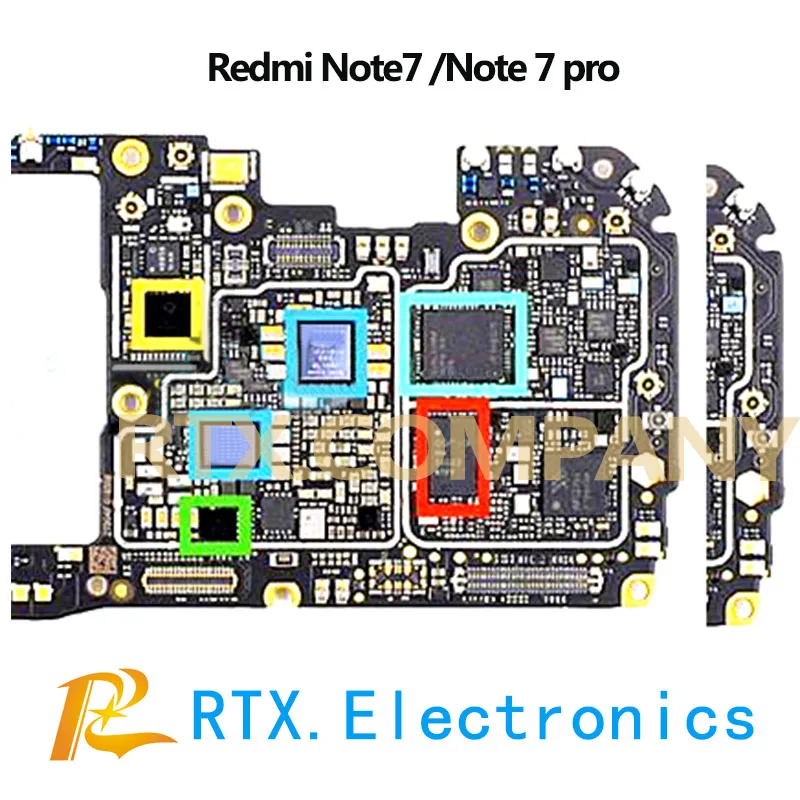 PM7150 PM6150 002 PM6150L WCN3998 WCD9370 para Redmi Note 7 Pro Mi9t Note 7 Power IC PM IC Power ...