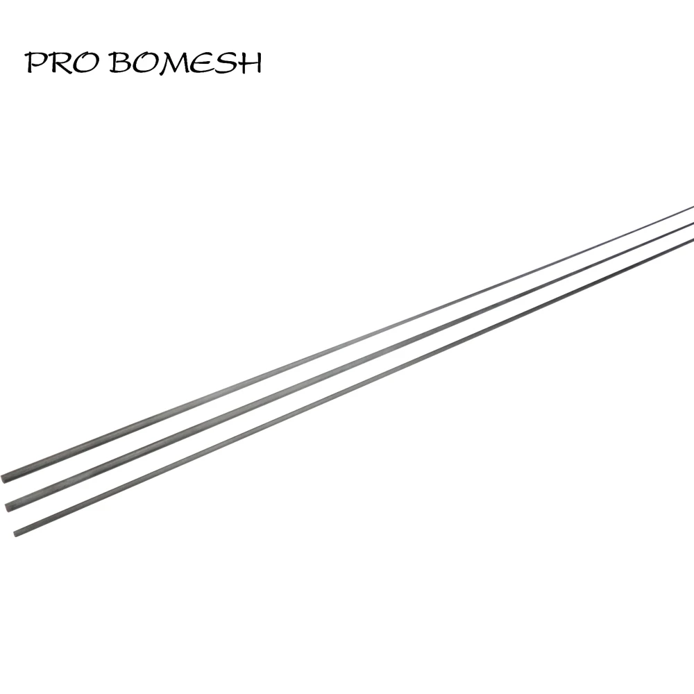 Pro Bomesh 2 Blanks 1.86M UL Solid Carbon Fiber Fishing Rod Trout Rod ...
