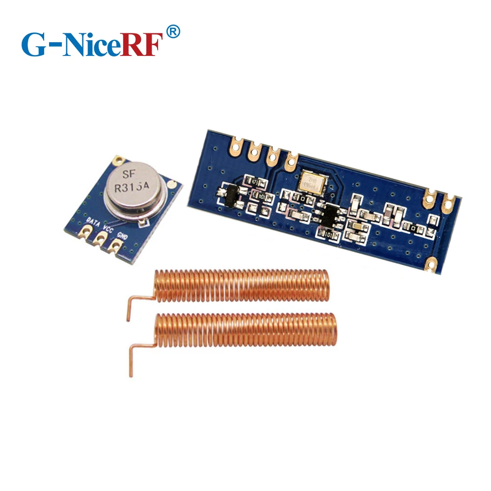 1SET 433MHz Superheterodyne ASK RF Module Kit (1pc STX882 Transmitter ...