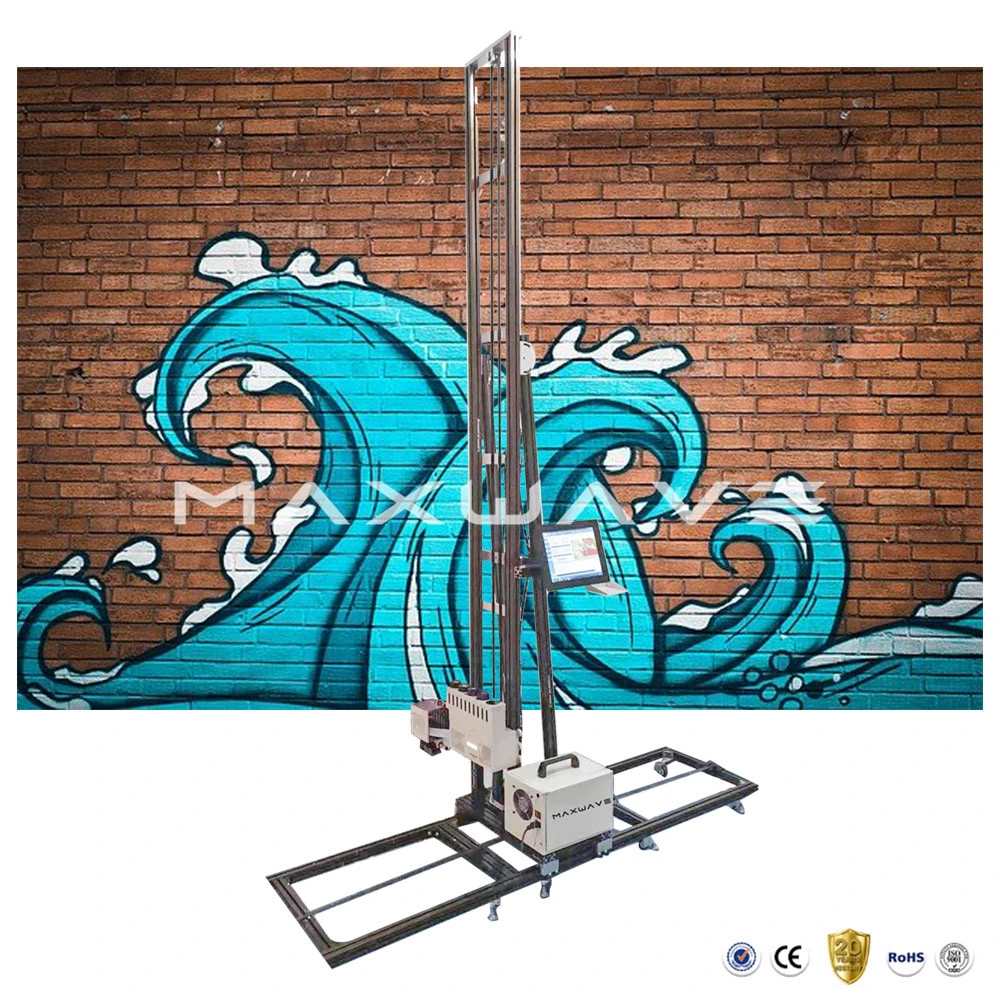 Antprint 3D Vertical Mural UV Wall Inkjet Printer For Wall Mural Indoor ...