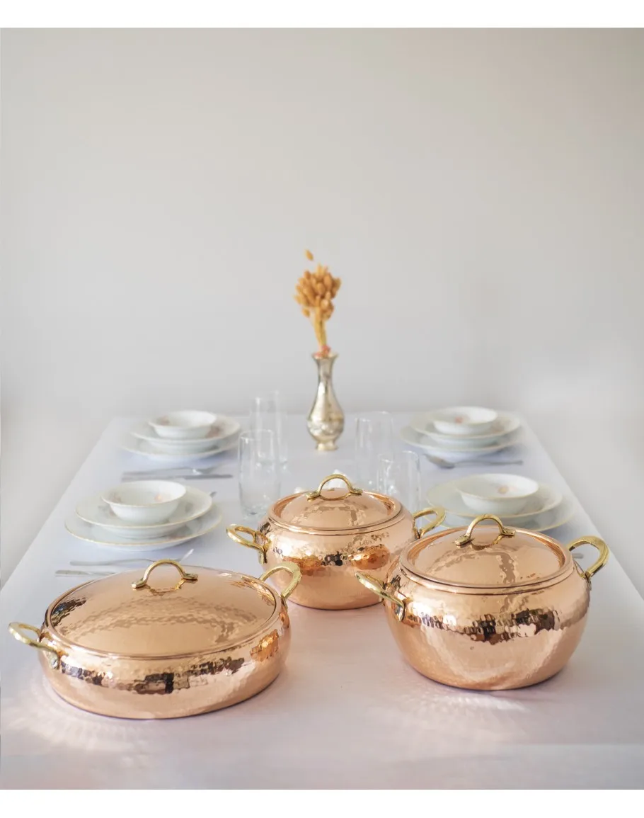 Hand-Made-Copper-6-PCS-Modern-Hight-Quality-Stylish-Turkish-Cookware ...