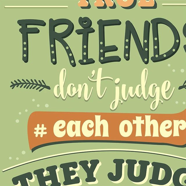 Friends Quote Poster