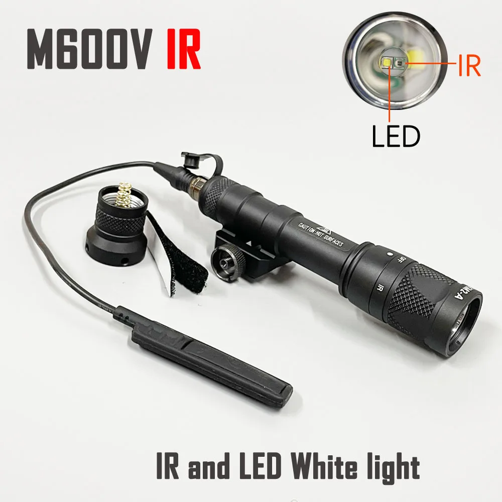 IR-Scout-Light-M600V-IR-Tactical-Weaponlight-Infrared-Laser-LED-White ...