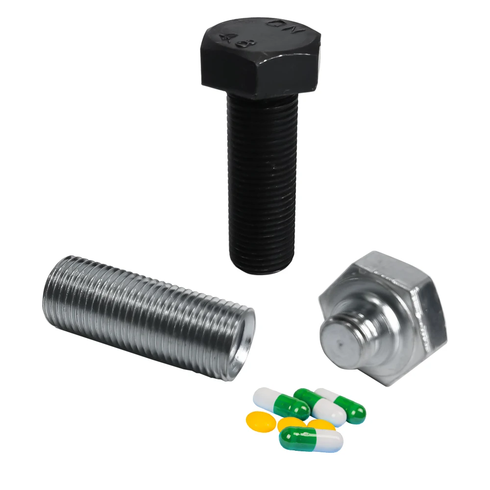 Boite a clé,Boîte de rangement à vis en métal, boulon de stockage d ...