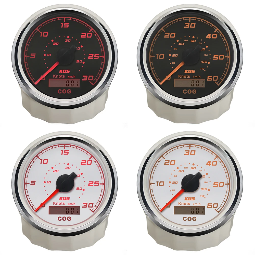 New-KUS-85mm-Waterproof-GPS-Speedometers-0-30Knots-0-60Knots-with-GPS ...