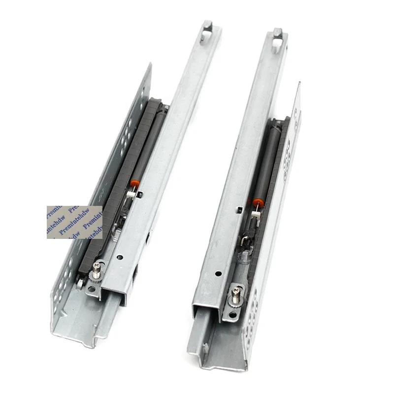 1pair Under Mount Half Single Extension Kitchen Bath Closet Drawer ...