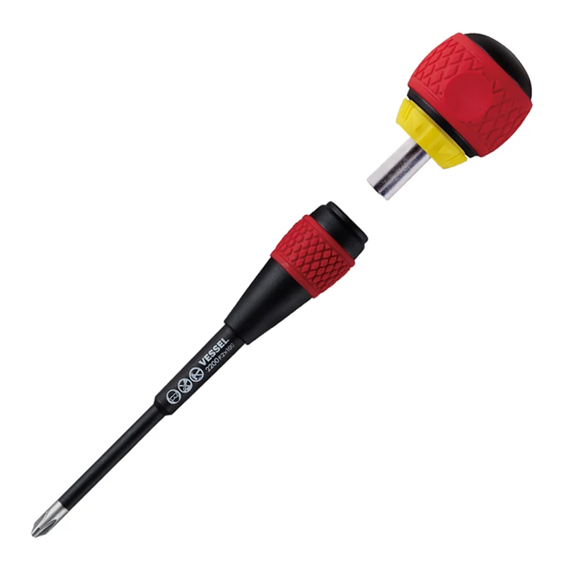Vessel Ball Grip Ratchet Screwdriver | Hand Screwdrivers | Ratchet Tool ...