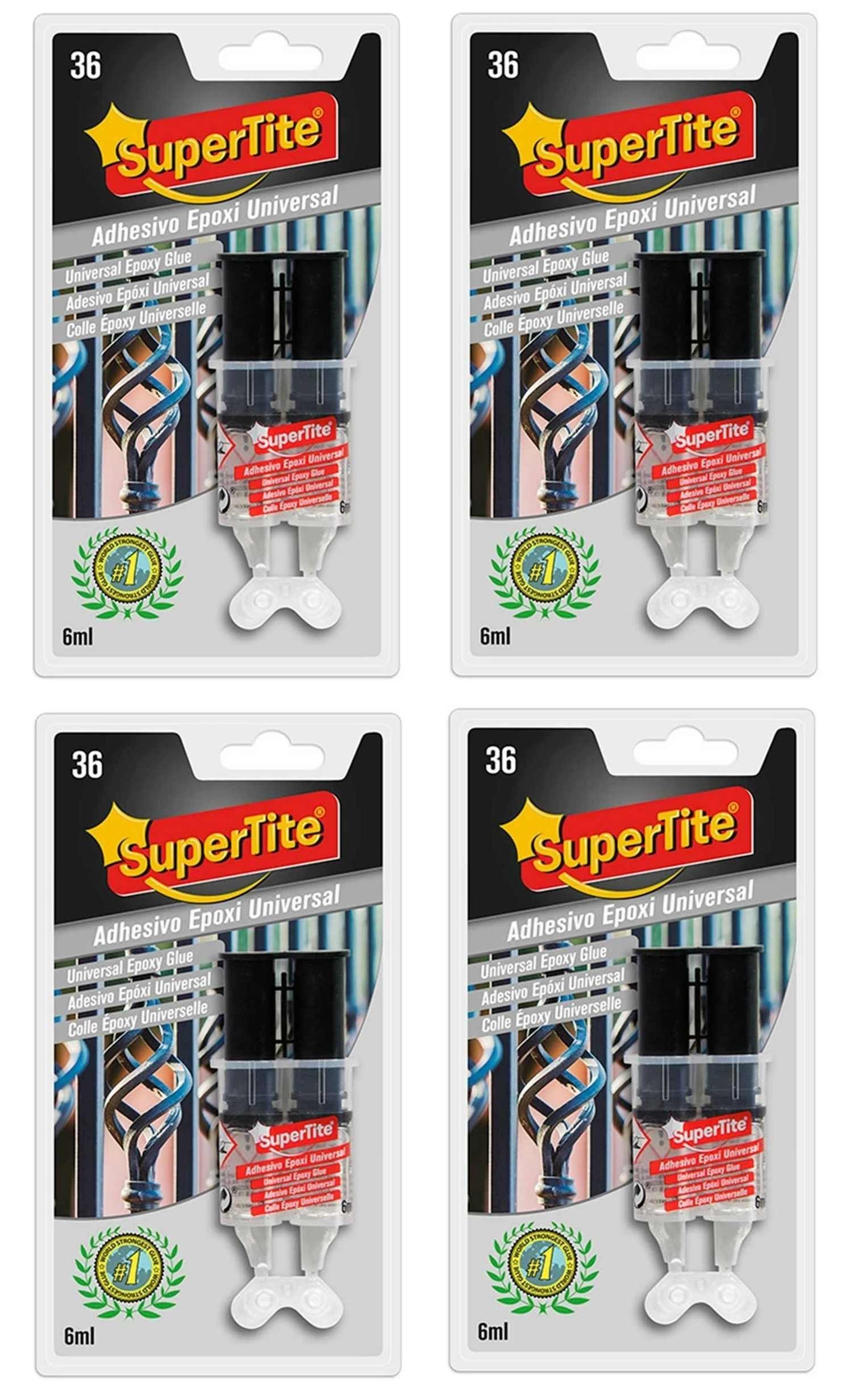 Benesex 4 epoxy epoxi universal SuperTite 24 ml Pegamento 2 componentes ...