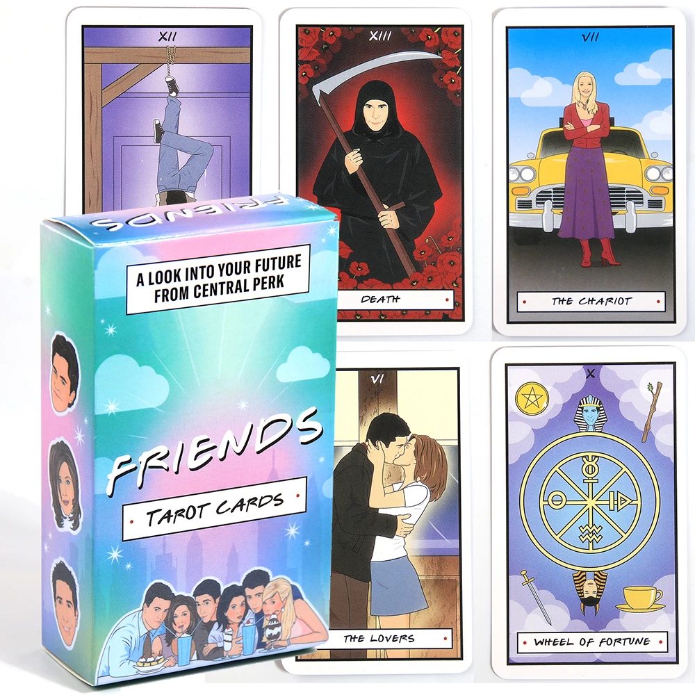 Friends-Tarot-Cards-Based-On-The-Structure-Deck-Divination-Card-Game ...