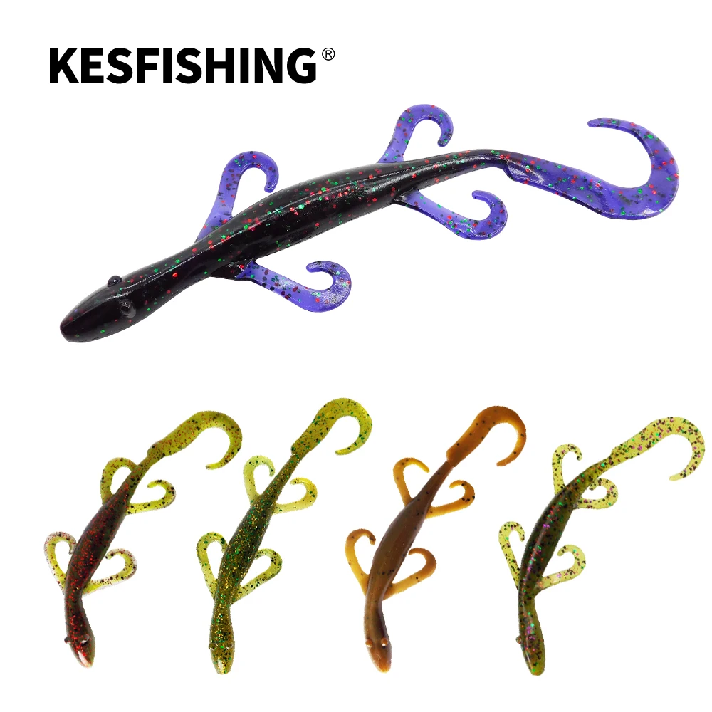 Fishing Soft Lizard Lure | Lizard Artificial Bait | Kes Fishing Soft ...