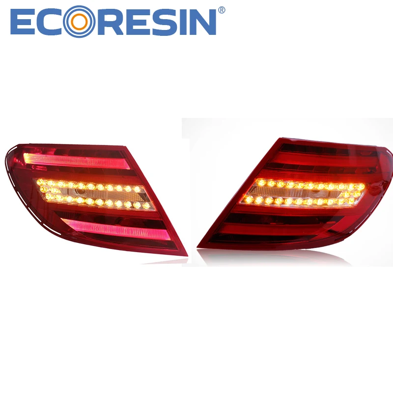 For-Mercedes-Benz-W204-2007-2011-Upgrade-2012-2014-C-Class-Taillight ...