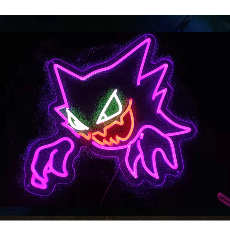 Wall Décor Wall Hangings Anime Character Led Lights Custom Neon Sign ...