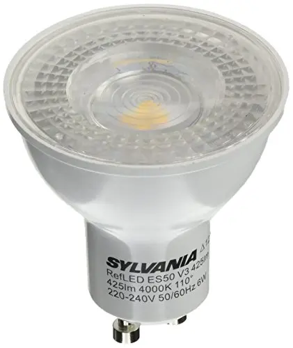 LED PAR16 GU10 Sylvania 0027456 Refled ES50 V4 425LM 840 Lamparas, 110°|Bombillas y tubos LED ...