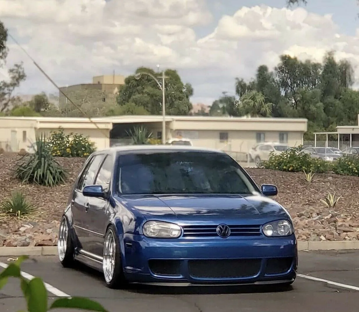 FOR VW Golf MK4 4 IV R32 Front Bumper CUPRA R Line Euro Spoiler Lip Lip ...