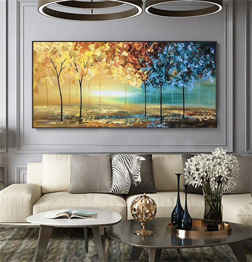 Canvas Paintings Of Scenery