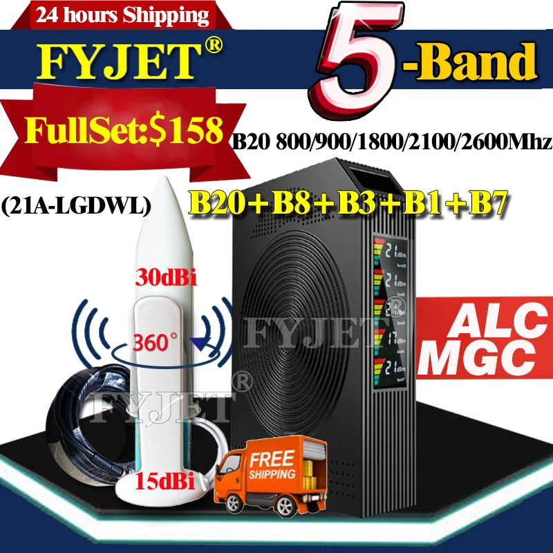 Five-Band-MobilePhones-4G-Booster-B20-800-900-1800-2100-2600mhz-CellPhone-Cellular-Amplifier ...
