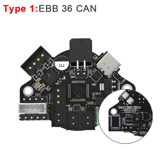 BIGTREETECH EBB36 EBB42 CAN V1.2 Board For Klipper Hotend Head Tool ...