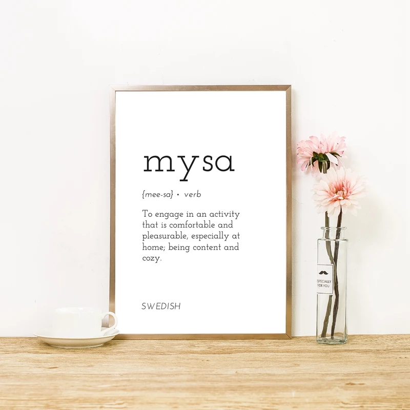 Digital Prints Mysa Definition Print Swedish Wall Art Swedish ...