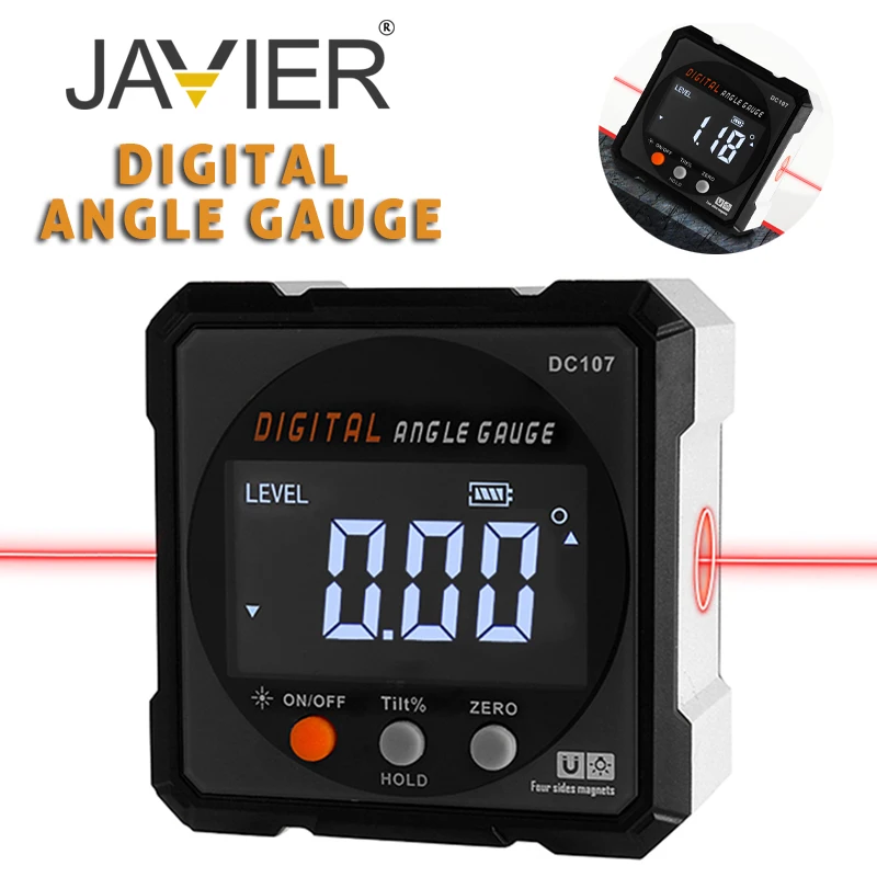 Angle Gauge Finder Goniometer | Protractor Inclinometer | Measuring ...