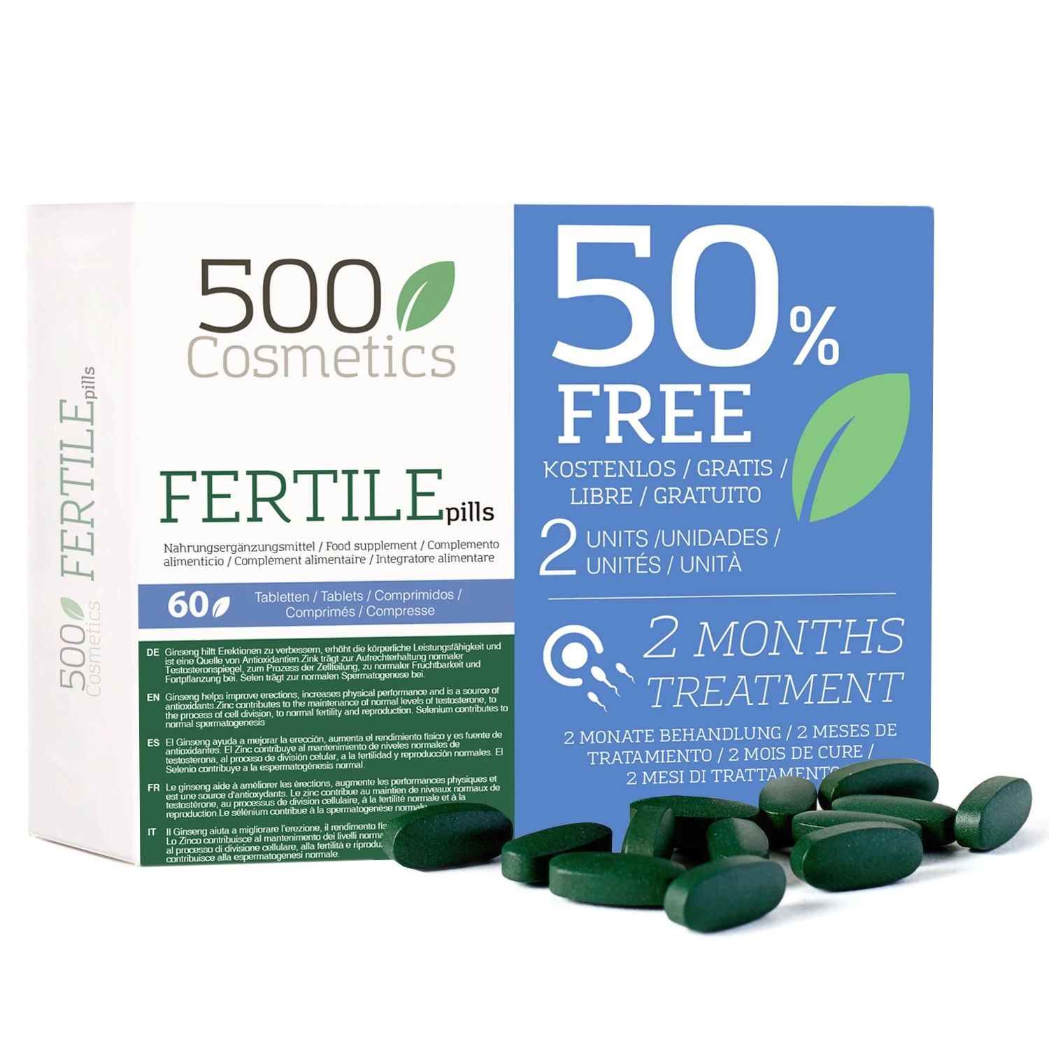 500COSMETICS-Fertile-capsules-100-Natural-Power-Man-quality-and-volume ...
