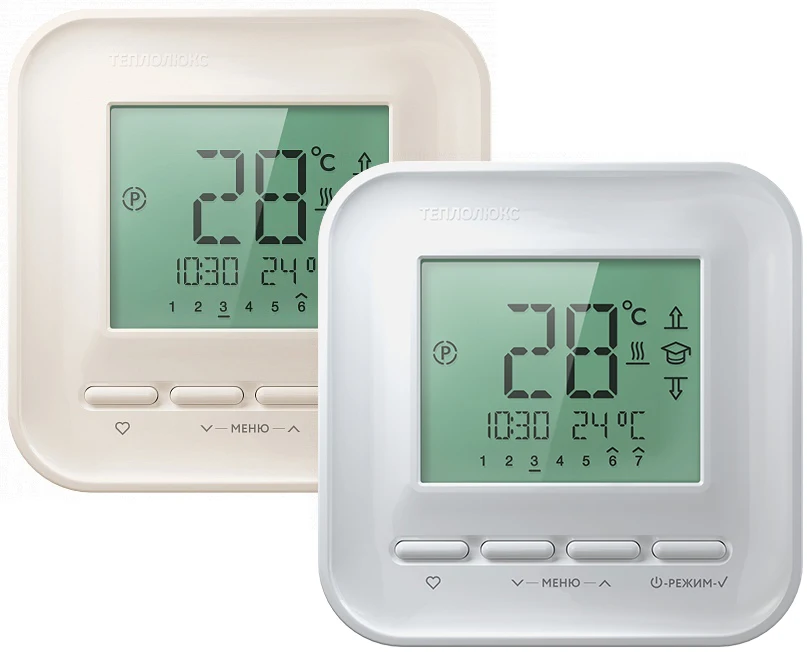 Mobile-under-floor-heating-under-the-carpet-Temperature-regulator-controll-Teplolux-520-heating ...