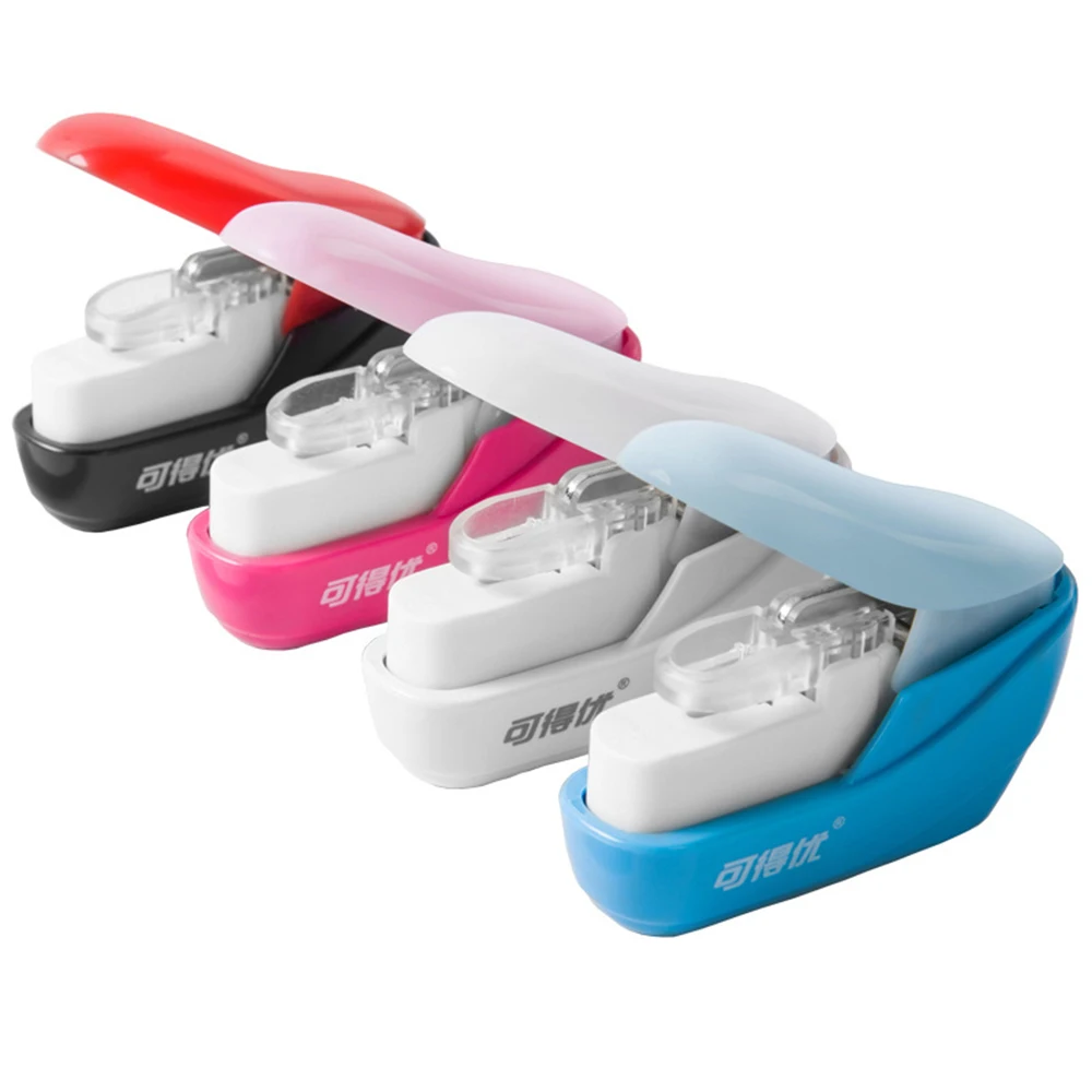1Pcs-No-Nails-No-Staples-Stapling-Machine-Mini-Cute-Book-Stapleless ...