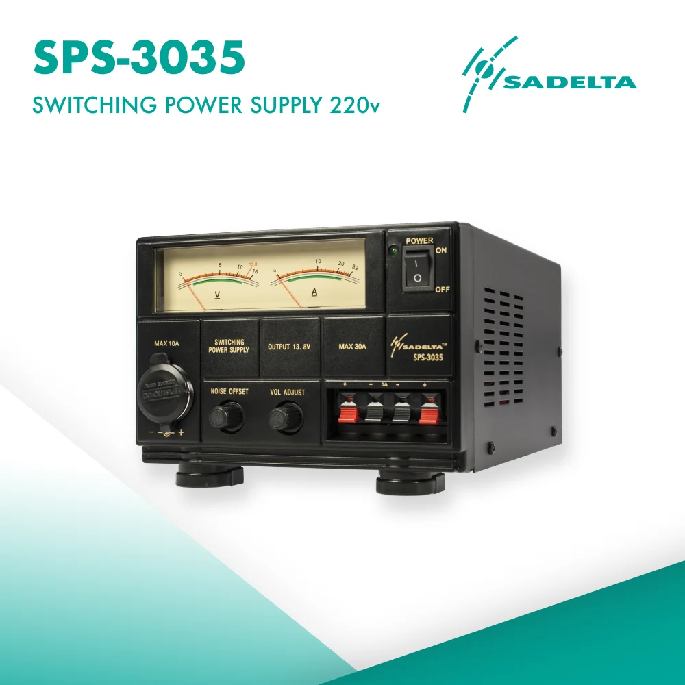 SADELTA SPS-3035 adjustable switching power supply 10 to 16 volts/30-35 ...