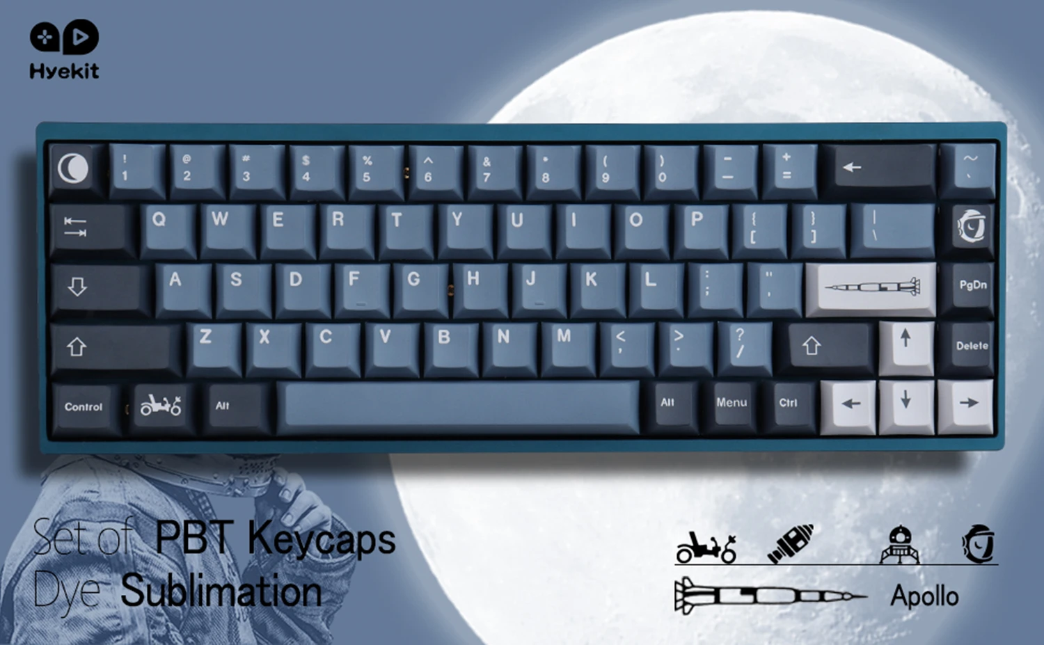 GMK-Apollo-Keycaps-139-Keys-Keycaps-Cherry-Profile-DYE-SUB-Personalized-GMK-Keycaps-For ...