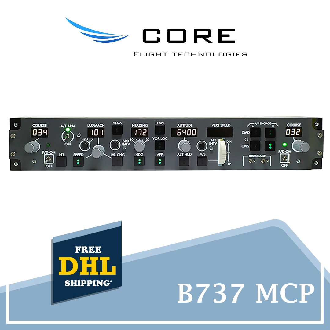 BOEING 737 737NG 737NGX MCP 1 PCS P3D X-PLANE 11 MSFS2020 FLIGHT ...
