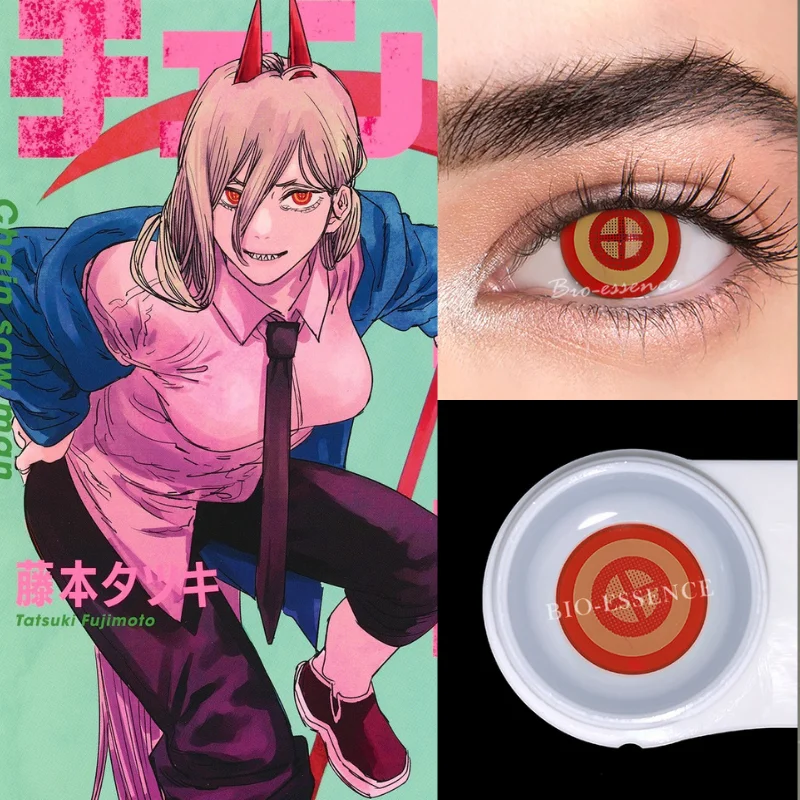 Bio-essence 1 Pair Contact Lenses For Eyes Cosplay Anime Accessory ...