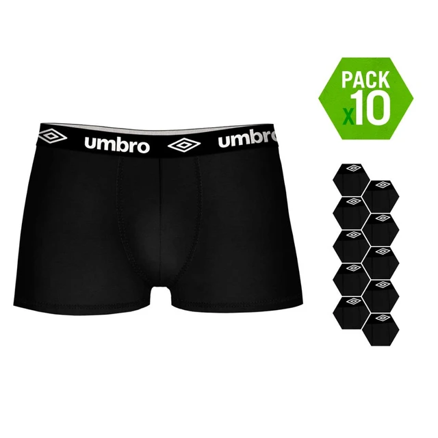 Buy Umbro Men Brand Logo Boxer Trunk Black Blue Online