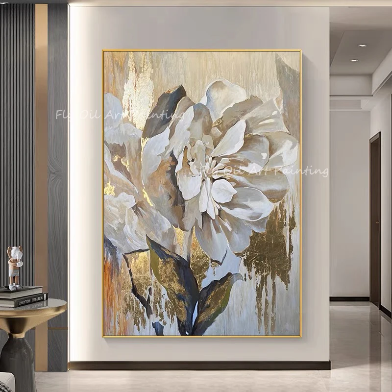 Brown Canvas Painting