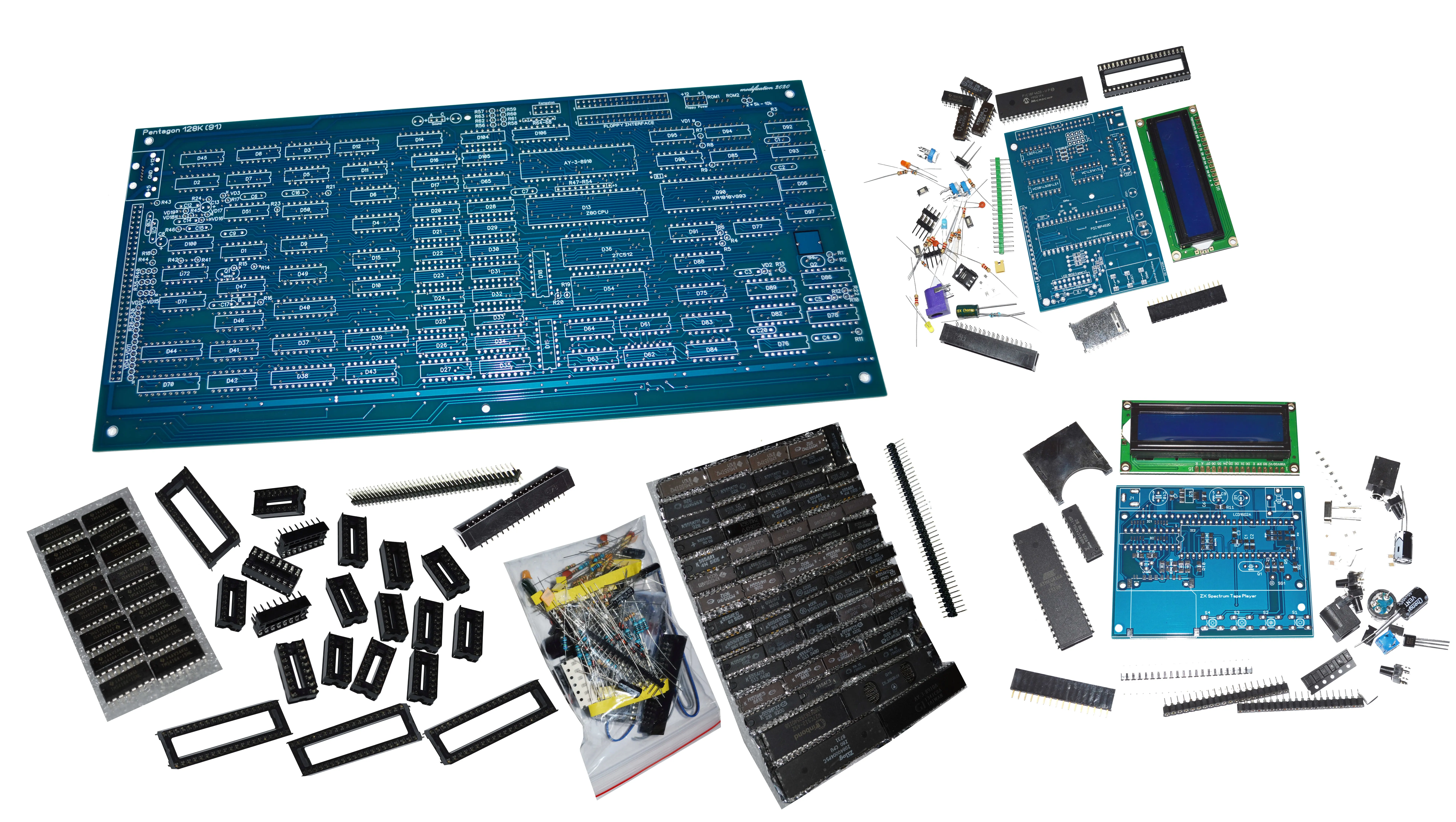 Sinclair-kit-d-ordinateur-Z80-3-en-1-pentagone-128-AY-3-8910-kit-d ...