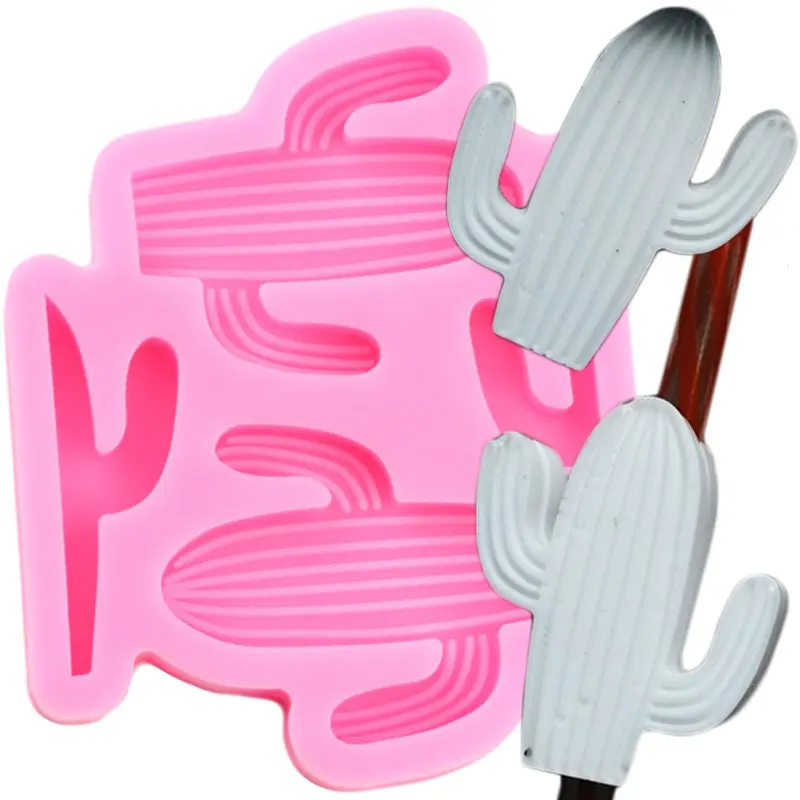 Cactus-Silicone-Straw-Topper-Mold-Candy-Chocolate-Fondant-Cake ...